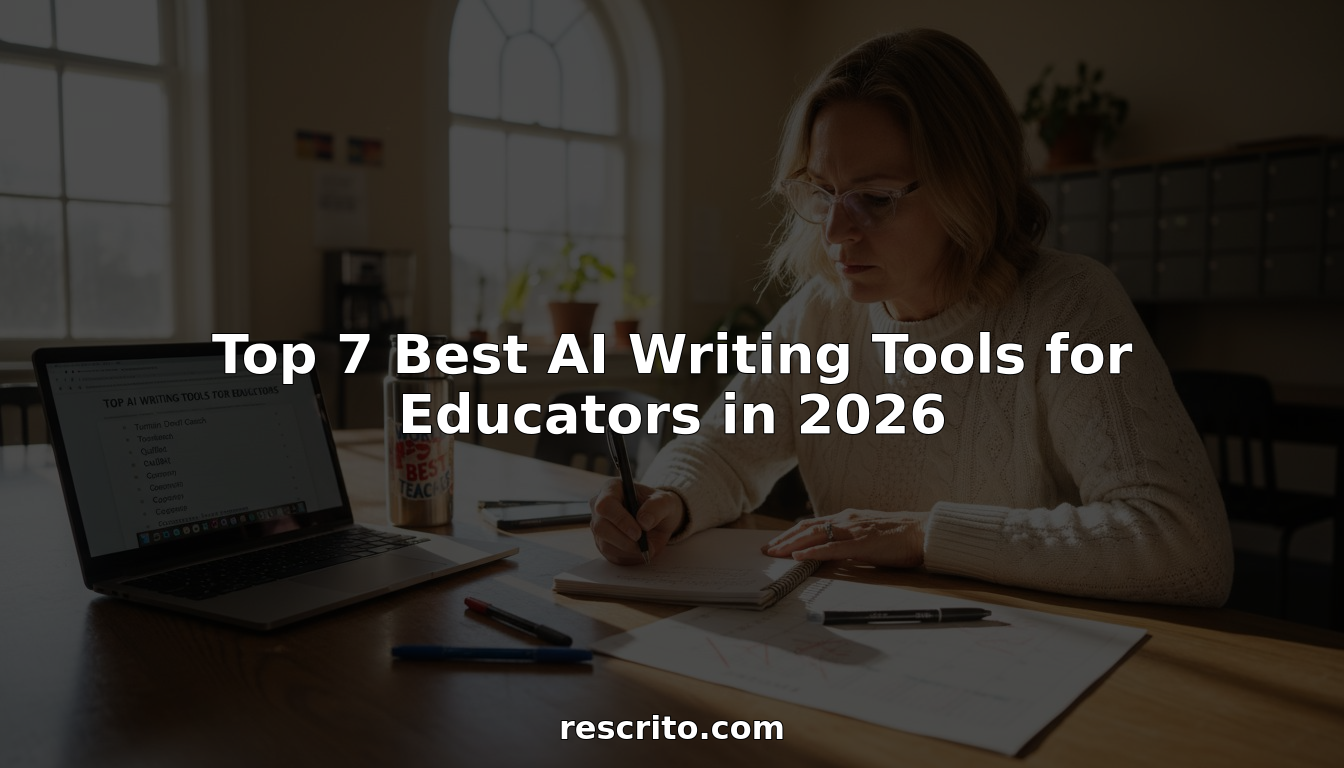 Top 7 Best AI Writing Tools for Educators in 2026